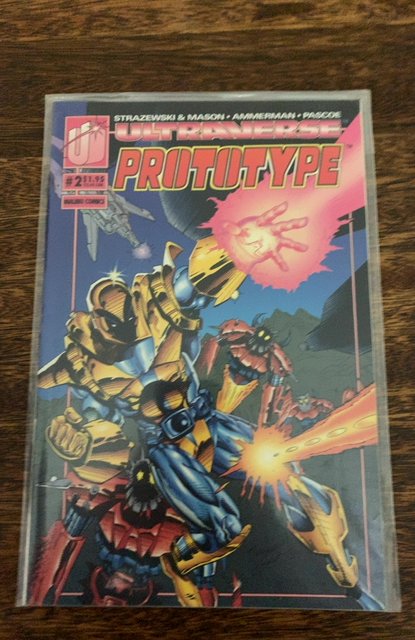 Prototype #2 (1993) | Comic Books - Modern Age, Malibu / HipComic