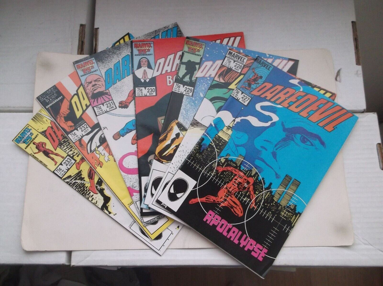 Marvel: Daredevil #227-233, Born Again Complete Run, Disney+, Hot, 1988 ...