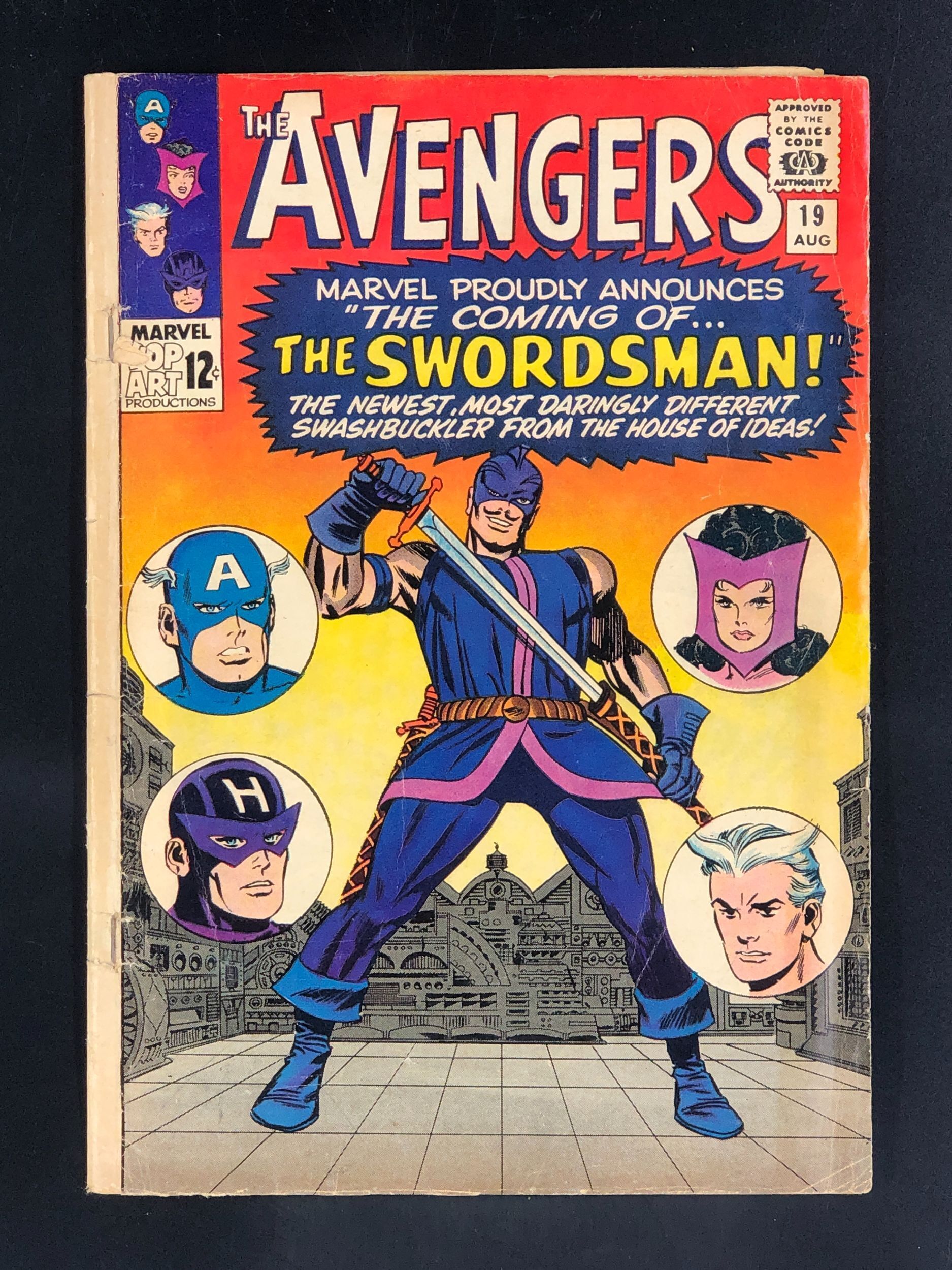 The Avengers #19 (1965) GD/VG Origin of Hawkeye, 1st Appearance of ...