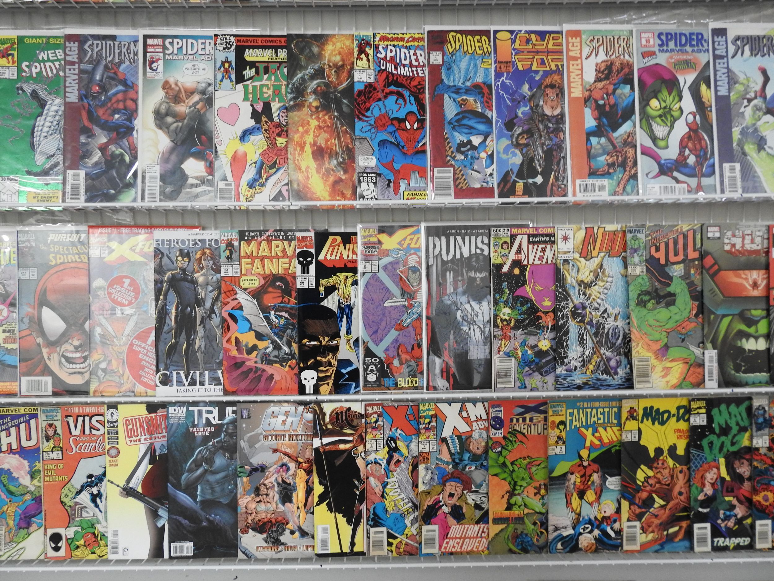 Huge Lot 170+ Comics W/ Spider-Man, Punisher, Spawn, +More! Avg FN+ Cond! | Collections / HipComic