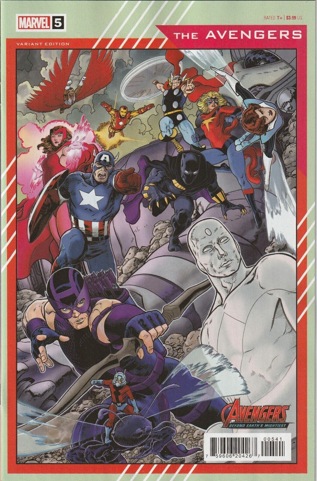 Avengers # 5 60th Anniversary Variant Cover NM Marvel 2023 [S8] | Comic ...