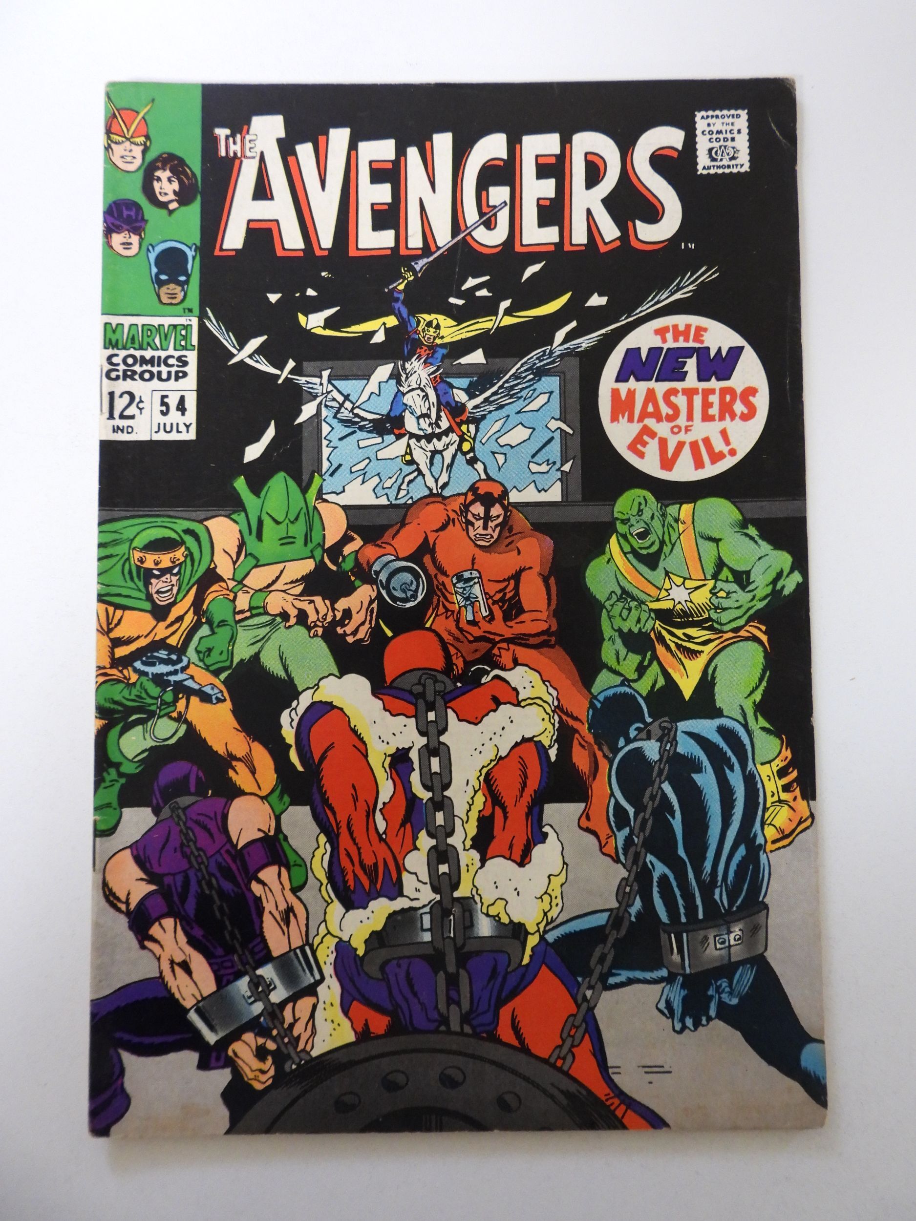 The Avengers #54 (1968) 1st cameo appearance of Ultron VF- condition ...