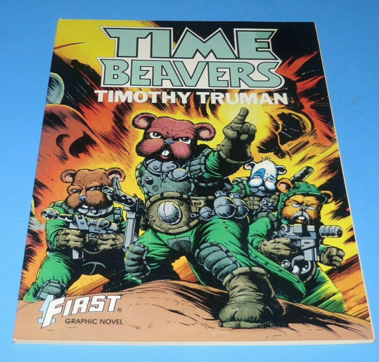 Time Beavers #2 VF+ 1985 First Graphic Novel Timothy Truman Comic ...