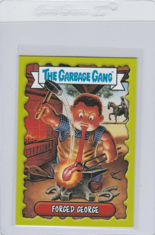 Garbage Pail Kids Forged George 1 GPK 2018 The Garbage Gang Trading ...