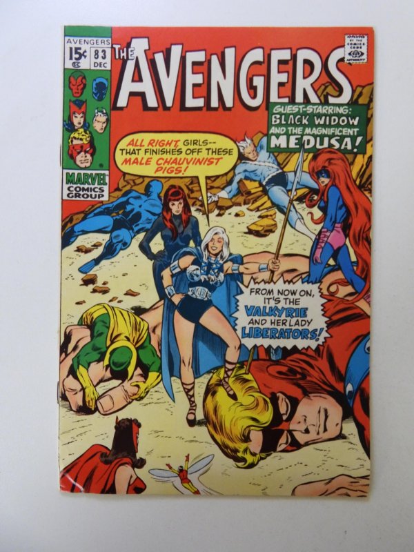 The Avengers #83 (1970) 1st appearance Valkyrie and The Lady Liberators ...
