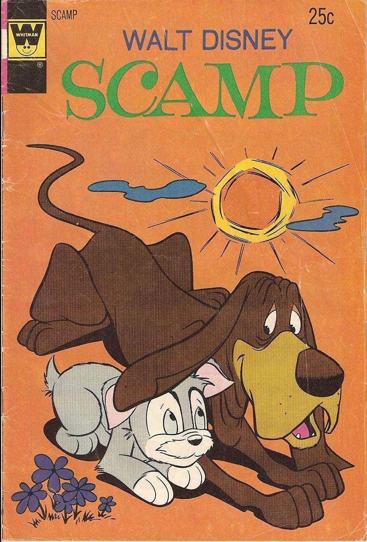 Scamp (Walt Disney ) #18A FN ; Gold Key | Whitman Son of Lady and the ...