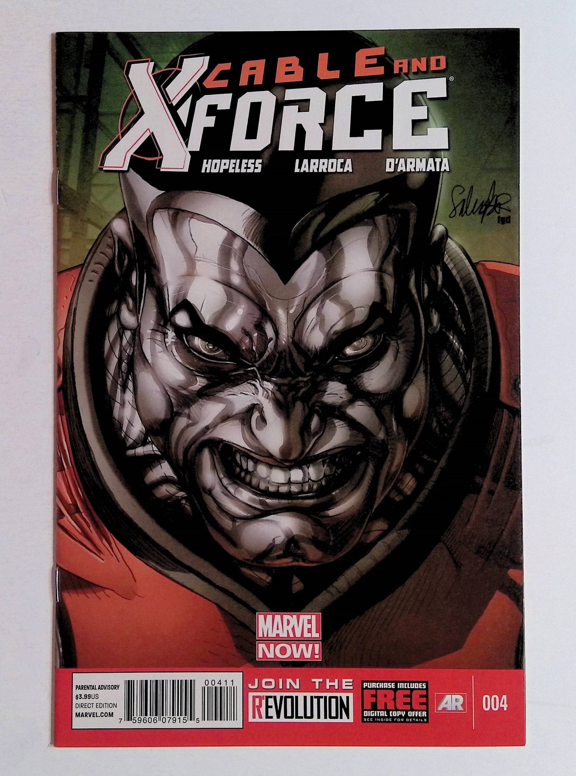 Cable and X-Force 4 Colossus Domino Forge X-Men Marvel Comics | Comic ...