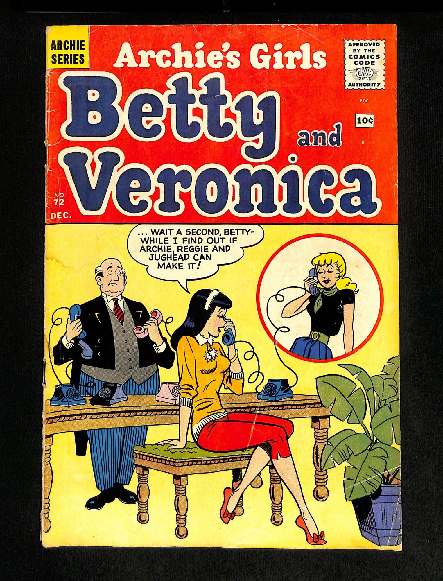 Archie's Girls Betty and Veronica #72 | Comic Books - Silver Age ...