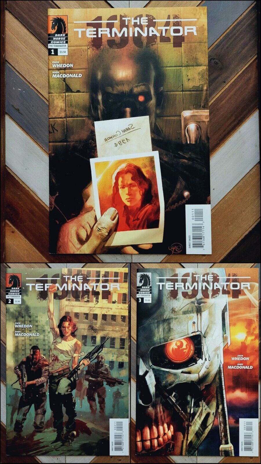 Terminator: 1984 #1-3 NM (2010 Dark Horse) Complete Mini Series! Sci-Fi ...