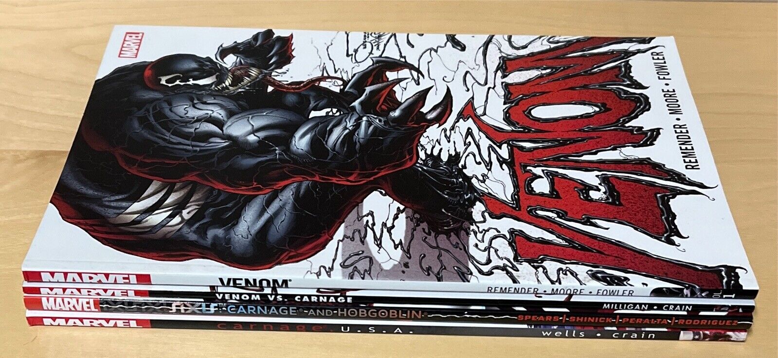 Venom and Carnage Lot of 4 TPBs MARVEL Rick Remender & Others | Comic ...
