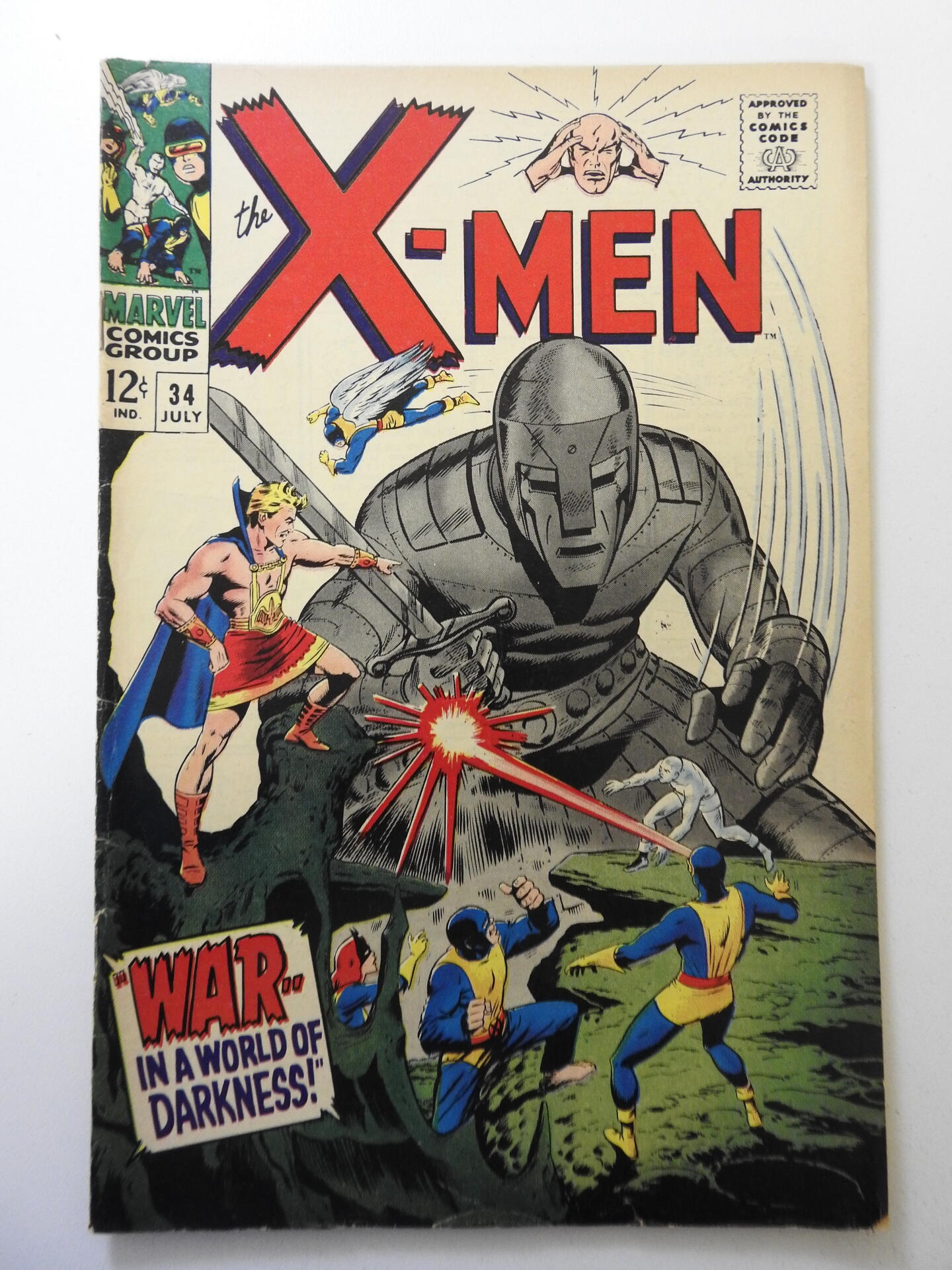 The X-Men #34 (1967) FN- Condition! | Comic Books - Silver Age, Marvel ...