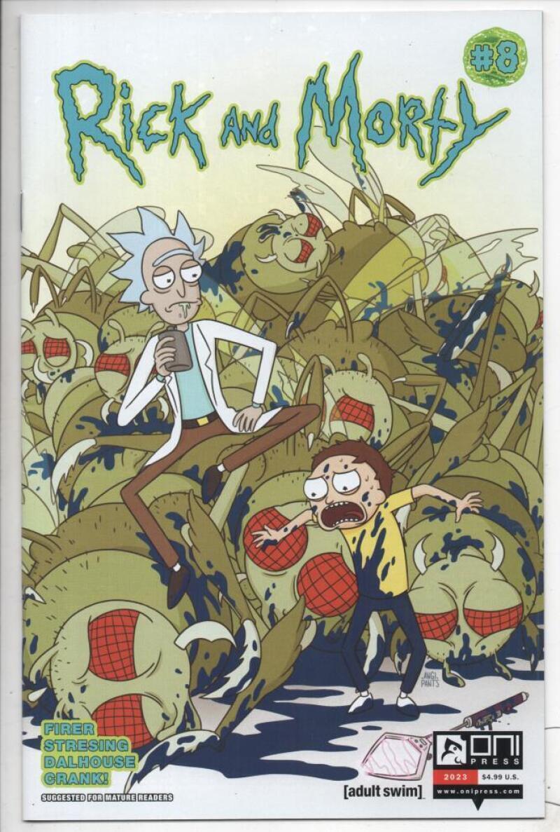 RICK and MORTY #8 Variant, NM, Grandpa, Oni Press, from Cartoon 2023 ...