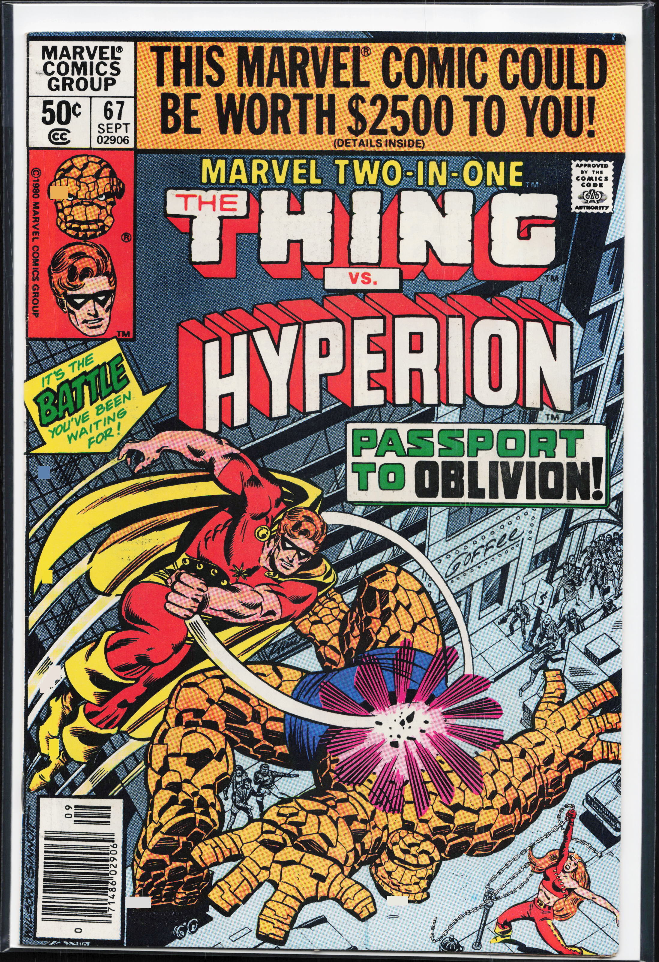 Marvel Two-in-One #67 (1980) Hyperion | Comic Books - Bronze Age, Marvel, Superhero / HipComic