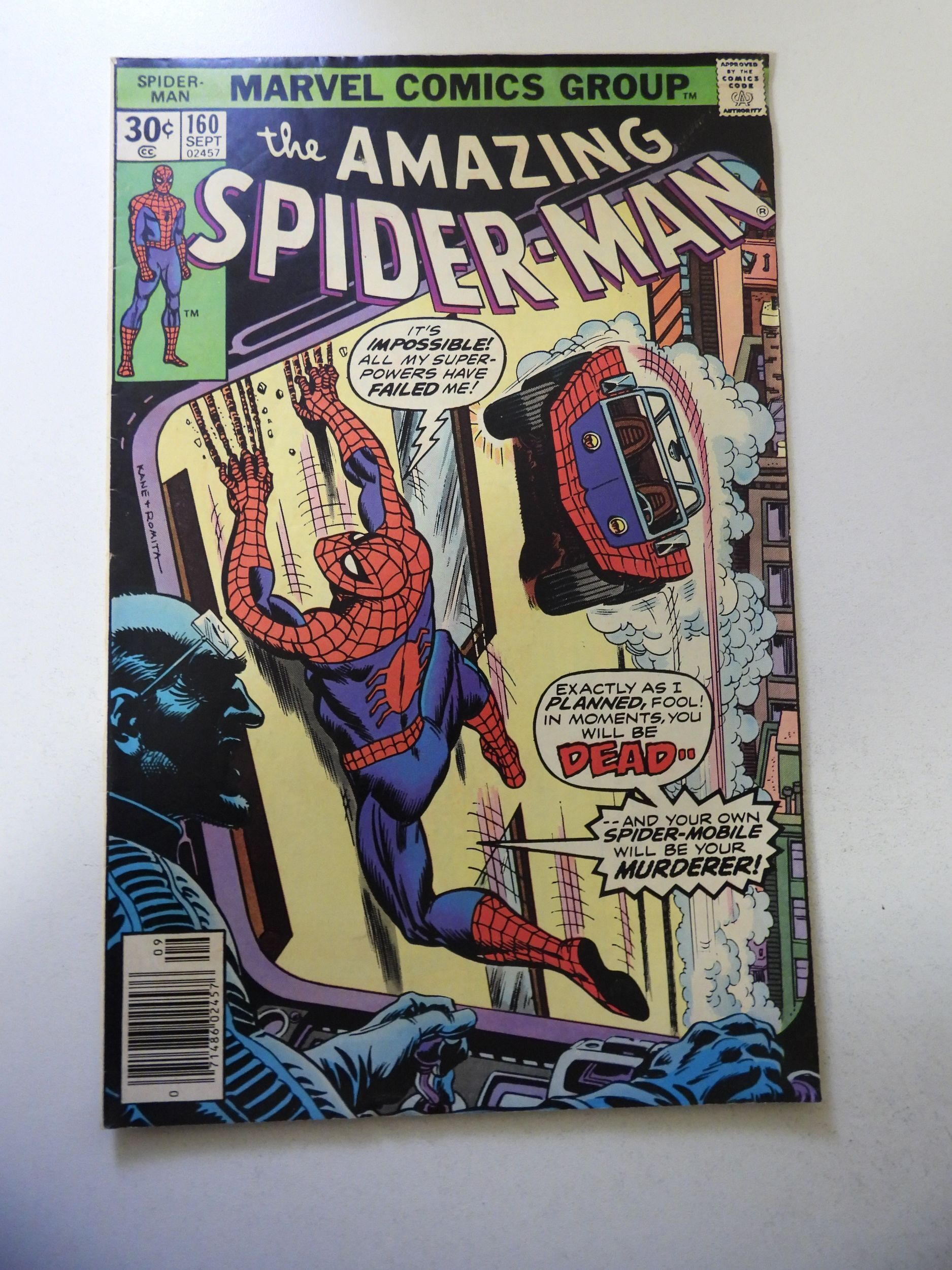 The Amazing Spider-Man #160 (1976) VG+ Condition | Comic Books - Bronze ...