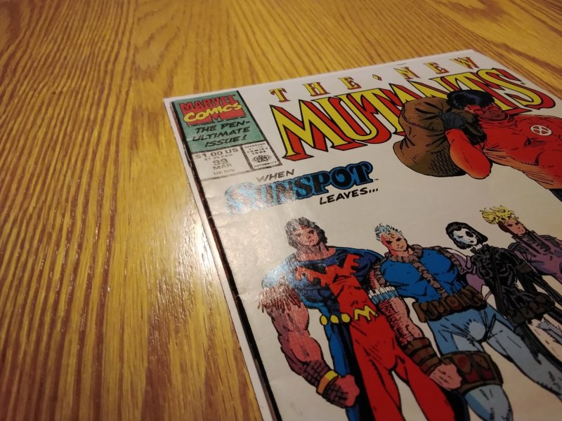 The New Mutants #99 (1991) | Comic Books - Copper Age, Marvel ...