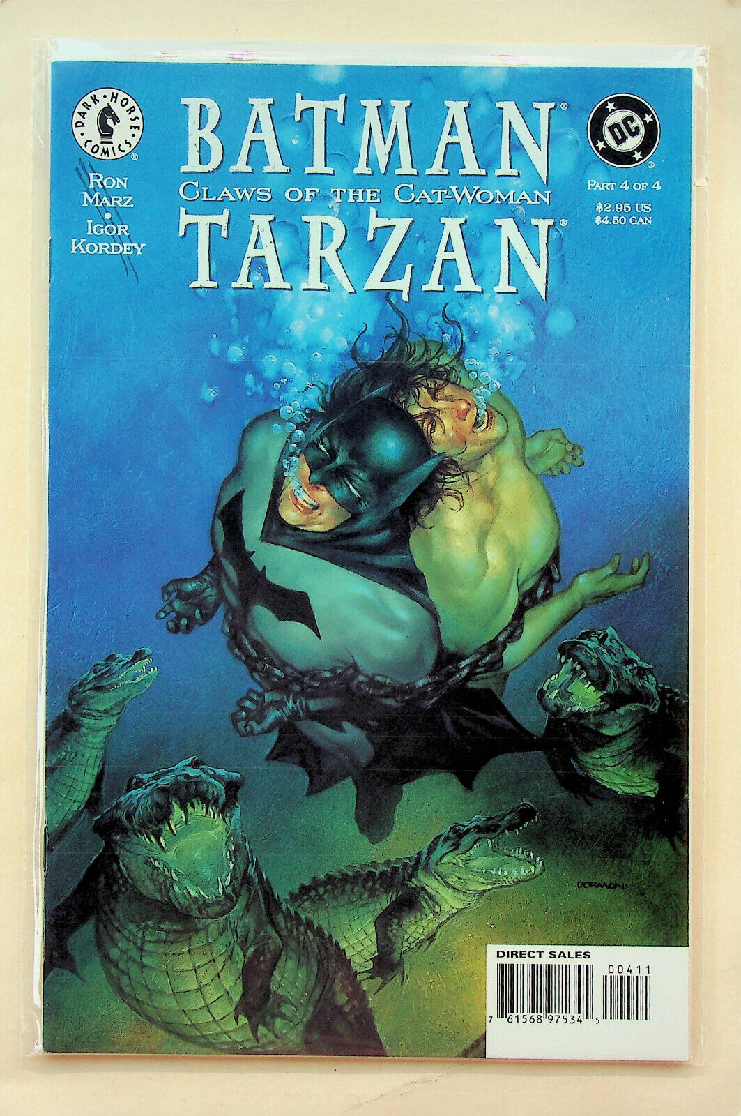 Batman/Tarzan: Claws of the Cat -Woman #1-4 (Aug-Nov 1999, DC) - Set of ...