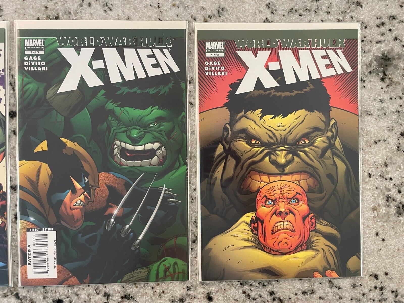 World War Hulk X-Men Complete Marvel Comics LTD Series # 1 2 3 NM ...