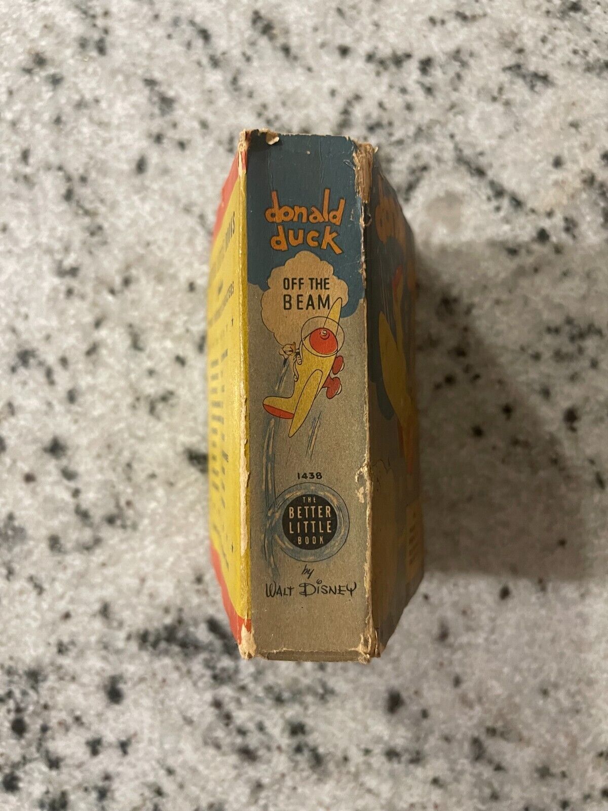 Donald Duck Off The Beam By Walt Disney Big Little Book Mickie Mouse ...