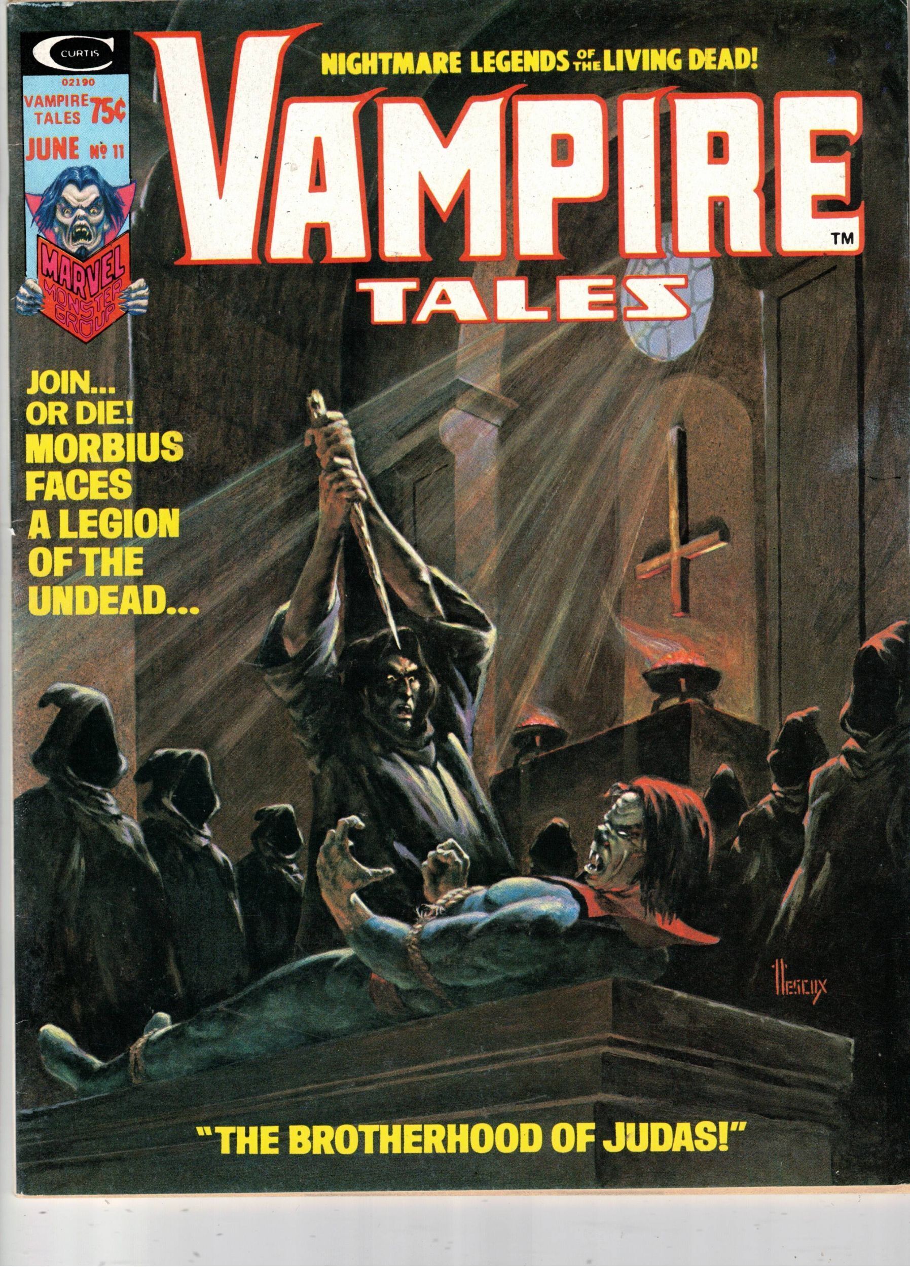 Vampire Tales #11 (1975) NM- PRICE DROP! Morbius the Living Vampire ...