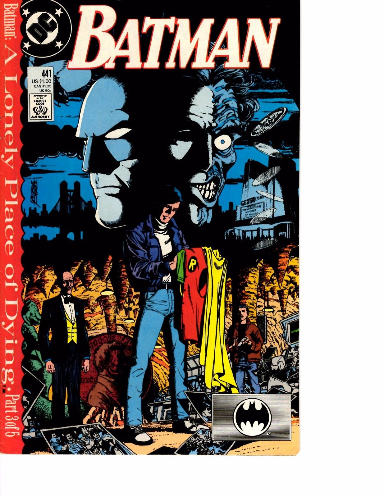 Lot Of 5 Batman DC Comic Book #432 441 443 445 446 BH49 | Comic Books ...
