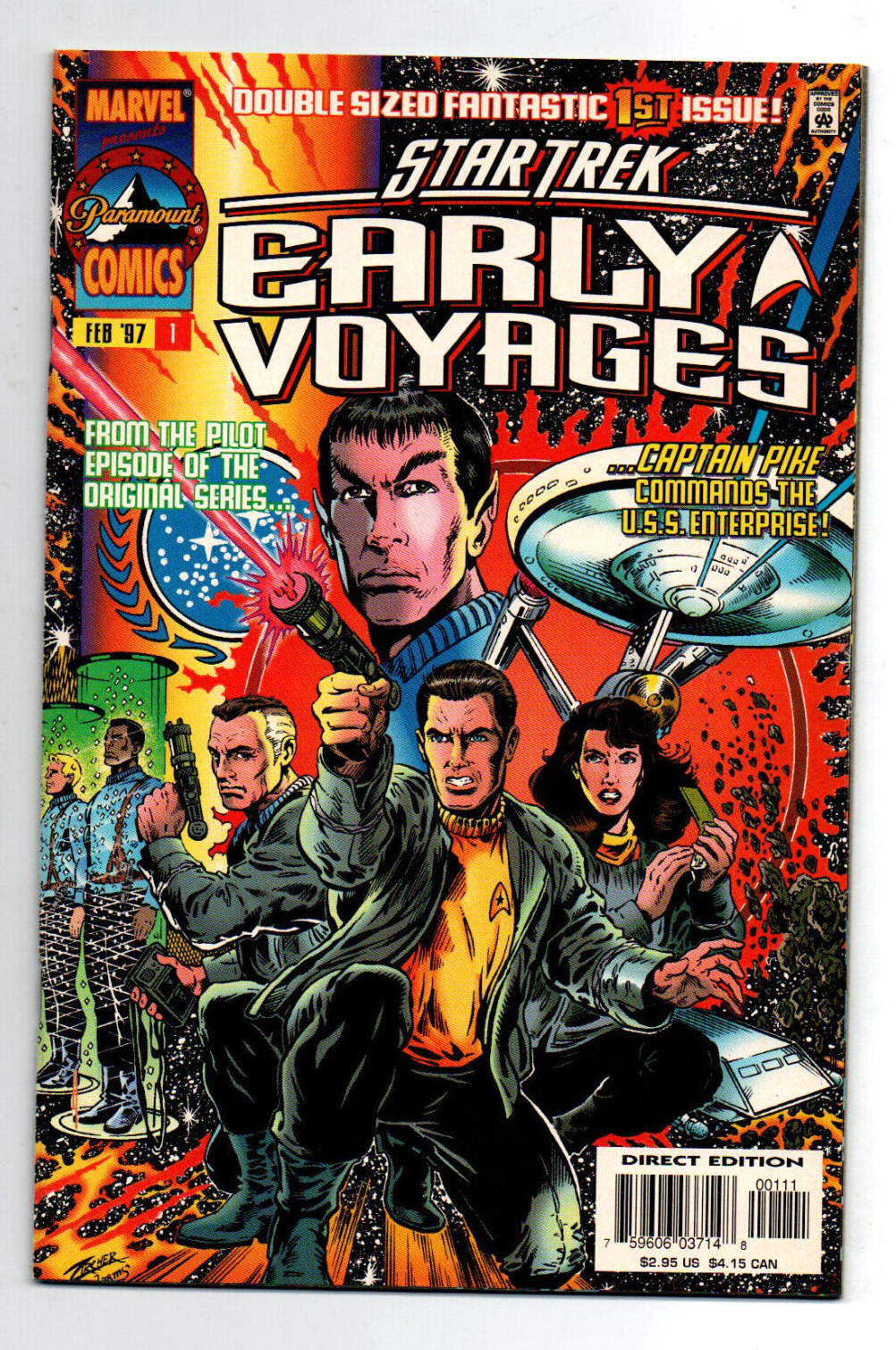 Star Trek Early Voyages 1-17 Complete Set - Captain Pike - Marvel ...
