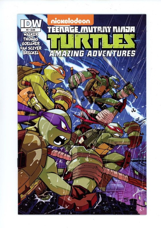 Teenage Mutant Ninja Turtles: Amazing Adventures #2 (2015) IDW Comics ...