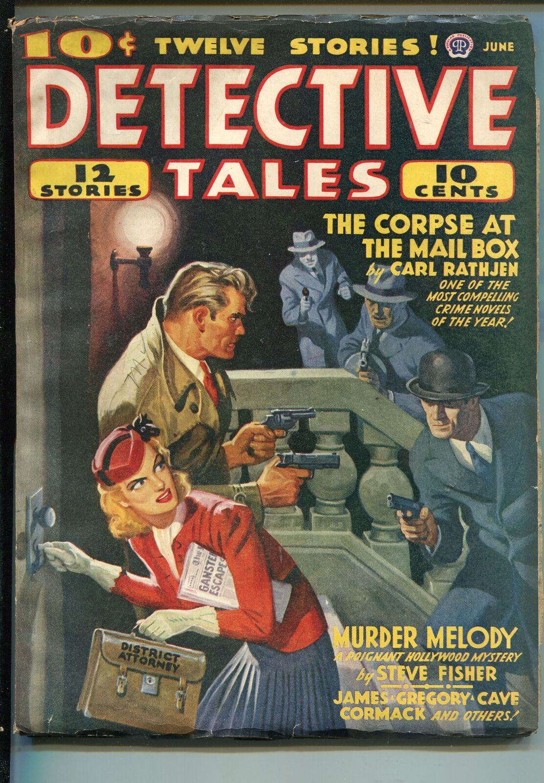 Pulp: Detective Tales 06/1941-Popular Pubs-Hard Boiled-Crime ...