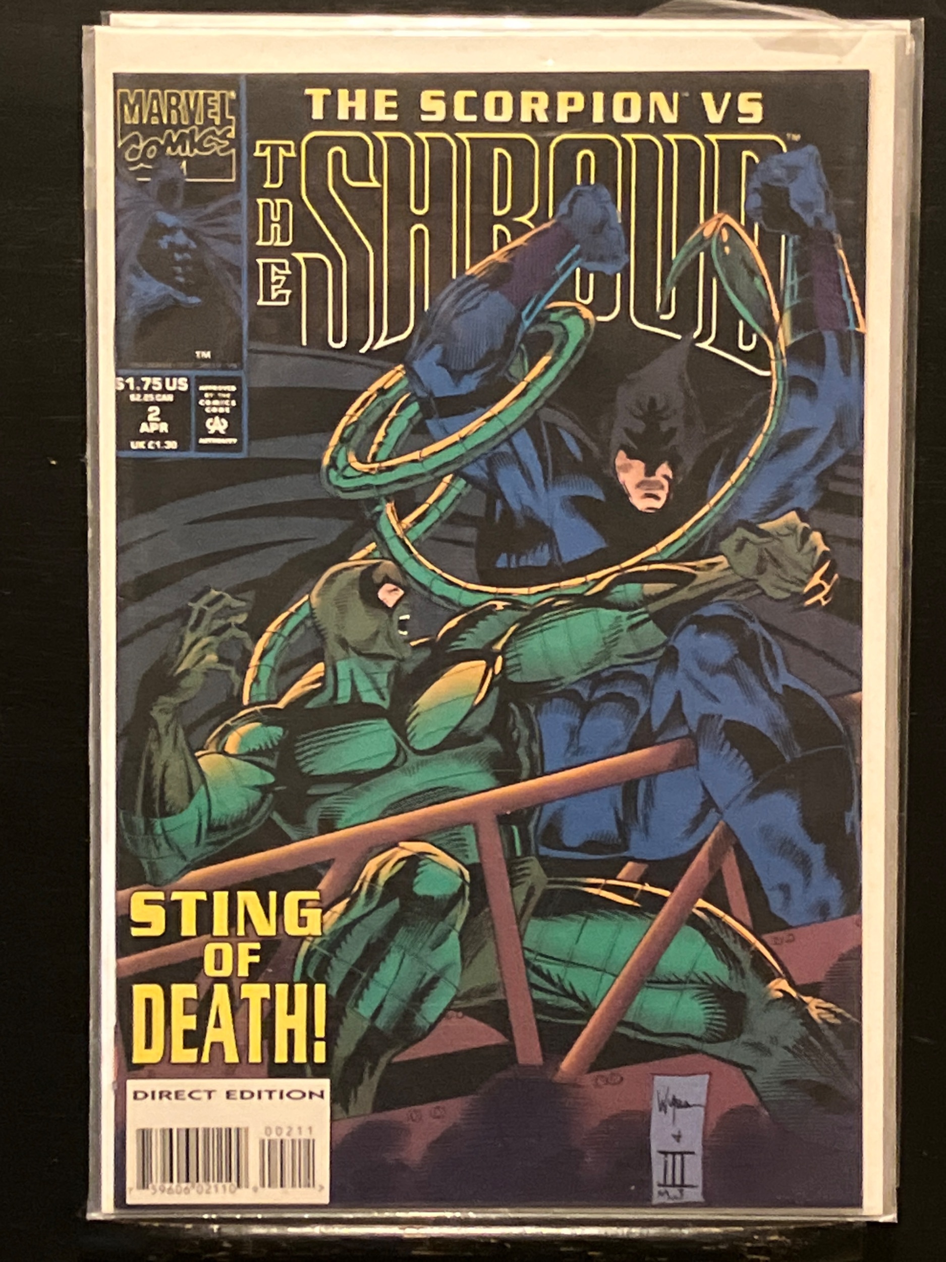 The Shroud #2 (1994) | Comic Books - Modern Age, Marvel, Superhero ...