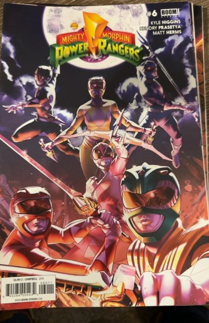 Mighty Morphin Power Rangers #6 (2016) Mighty Morphin Power Rangers ...
