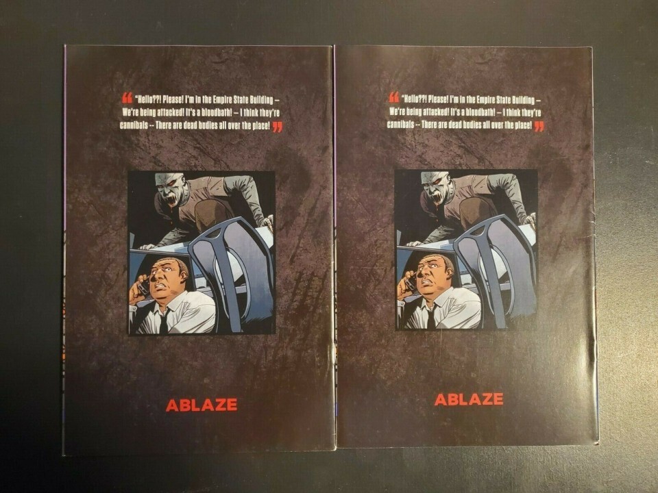 Vampire State Building #1 (2019) Ablaze Comics lot of 2 cover C, D VFNM ...