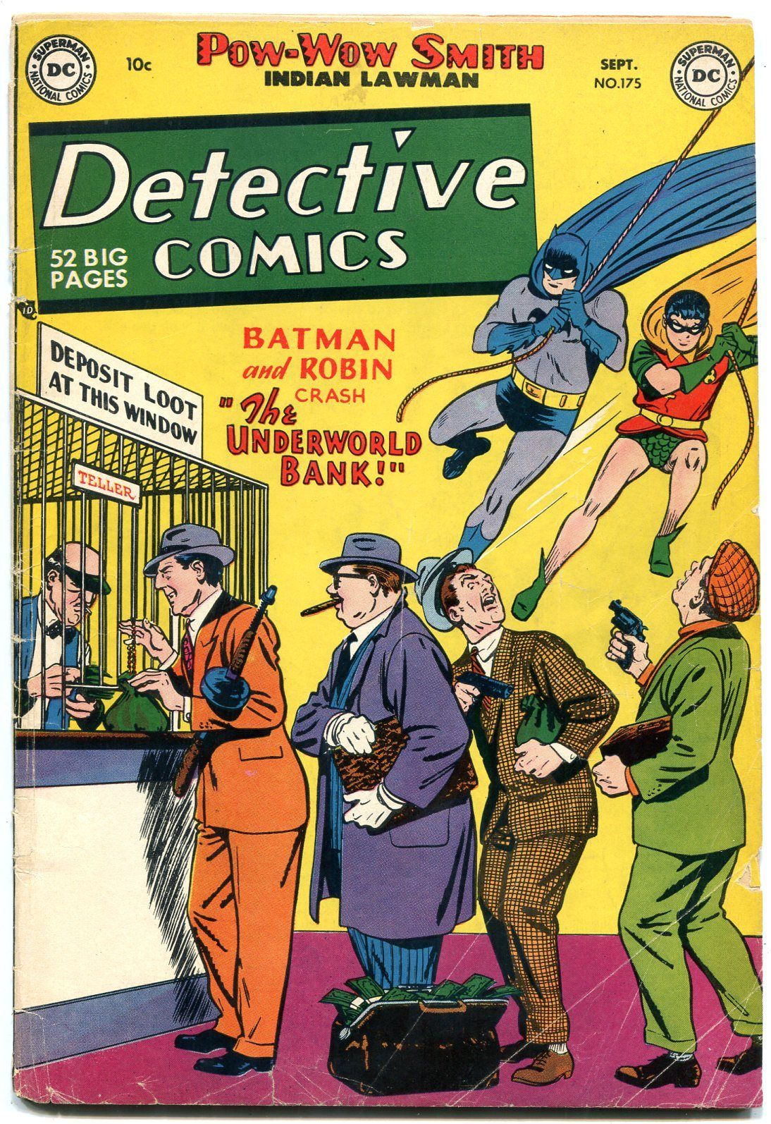 Detective Comics #175 1951- Batman- Wild Bunch- Robotman G/VG | Comic ...