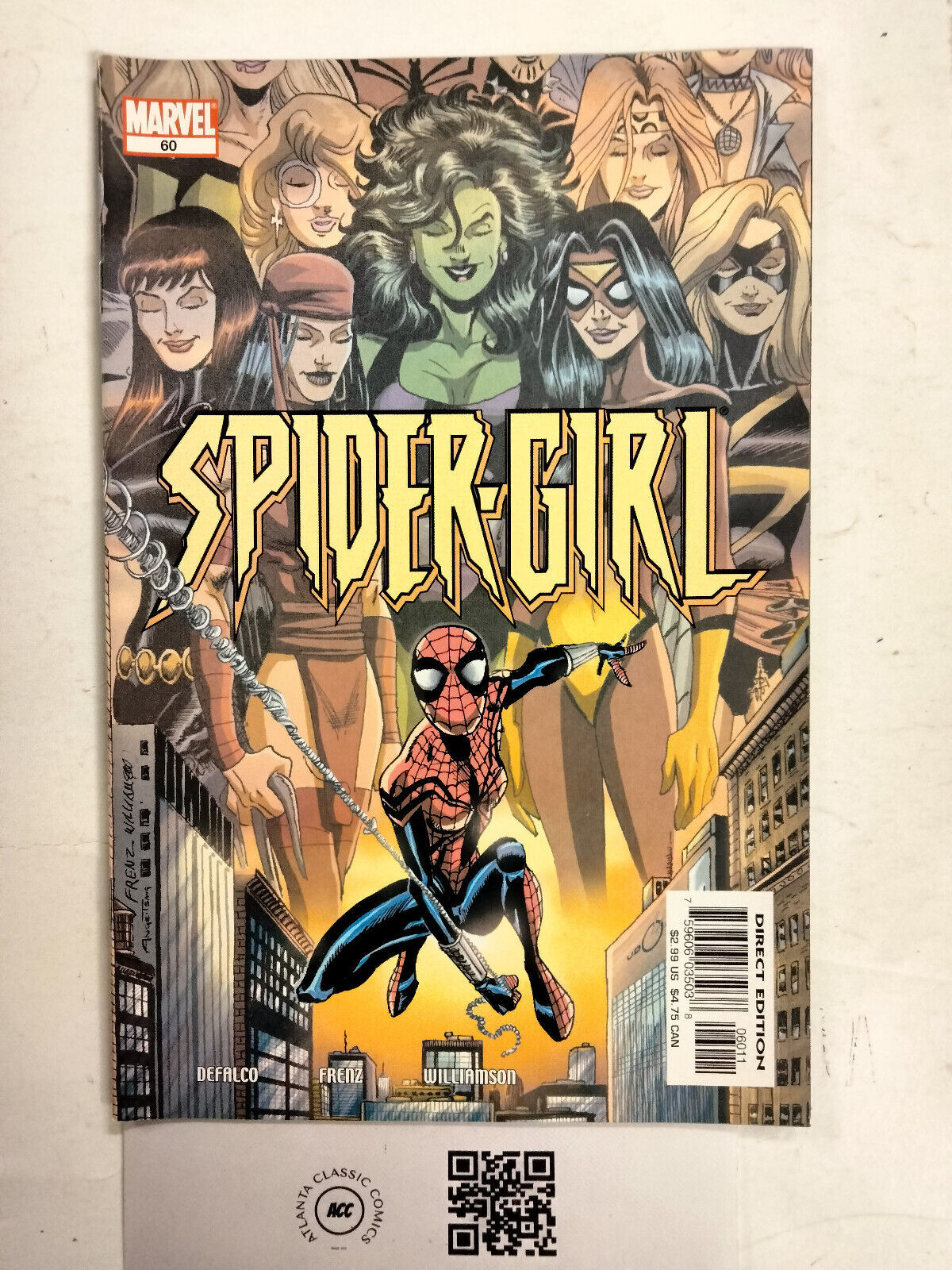 Spider-Girl #60 NM Marvel Comic Book Avengers Hulk Thor Spider-man 12 ...