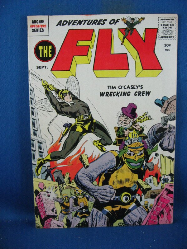 Adventures of the FLY 15 VG F Jaguar Archie Comics 1960 | Graphic ...