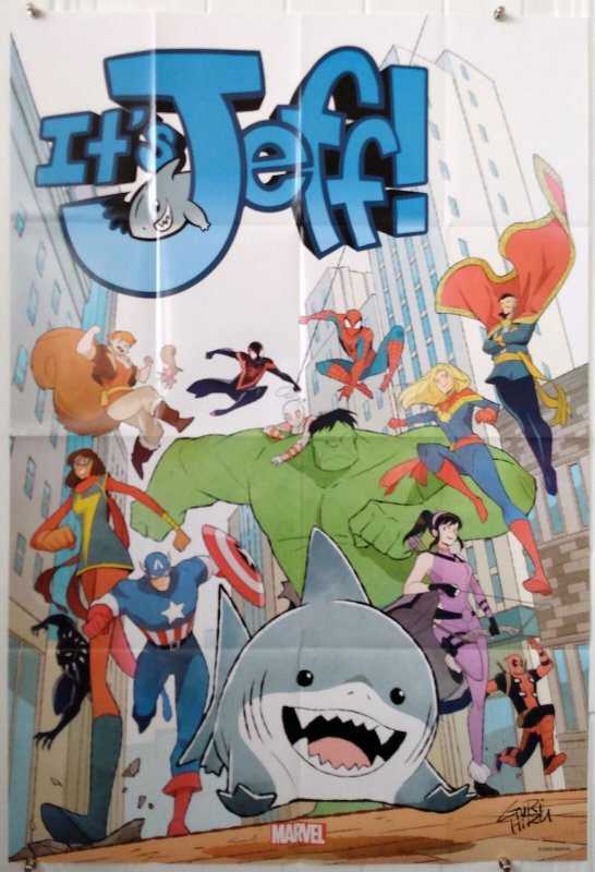 It's Jeff #1 Marvel 2023 Folded Promo Poster 24x36 New [FP465] | Comic ...