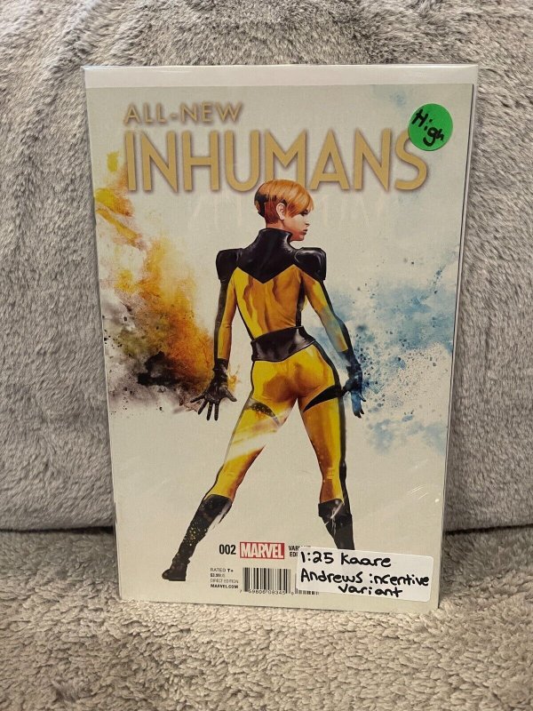 All-New Inhumans #2 1:25 Andrews Variant Marvel | Comic Books - Modern ...
