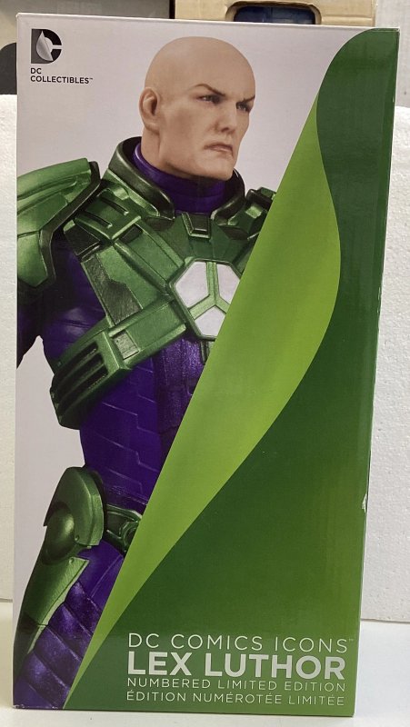 DC Comics Icons Lex Luthor Statue 776/5200 | Comic Collectibles - Figurines, Lex Luthor / HipComic