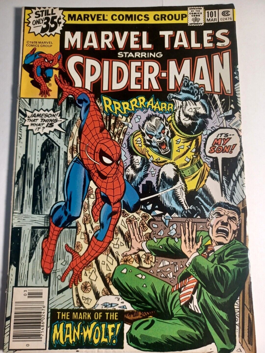 Marvel Tales #101 FN+ Reprints 1st Man-Wolf Marvel Comics c219 | Comic ...