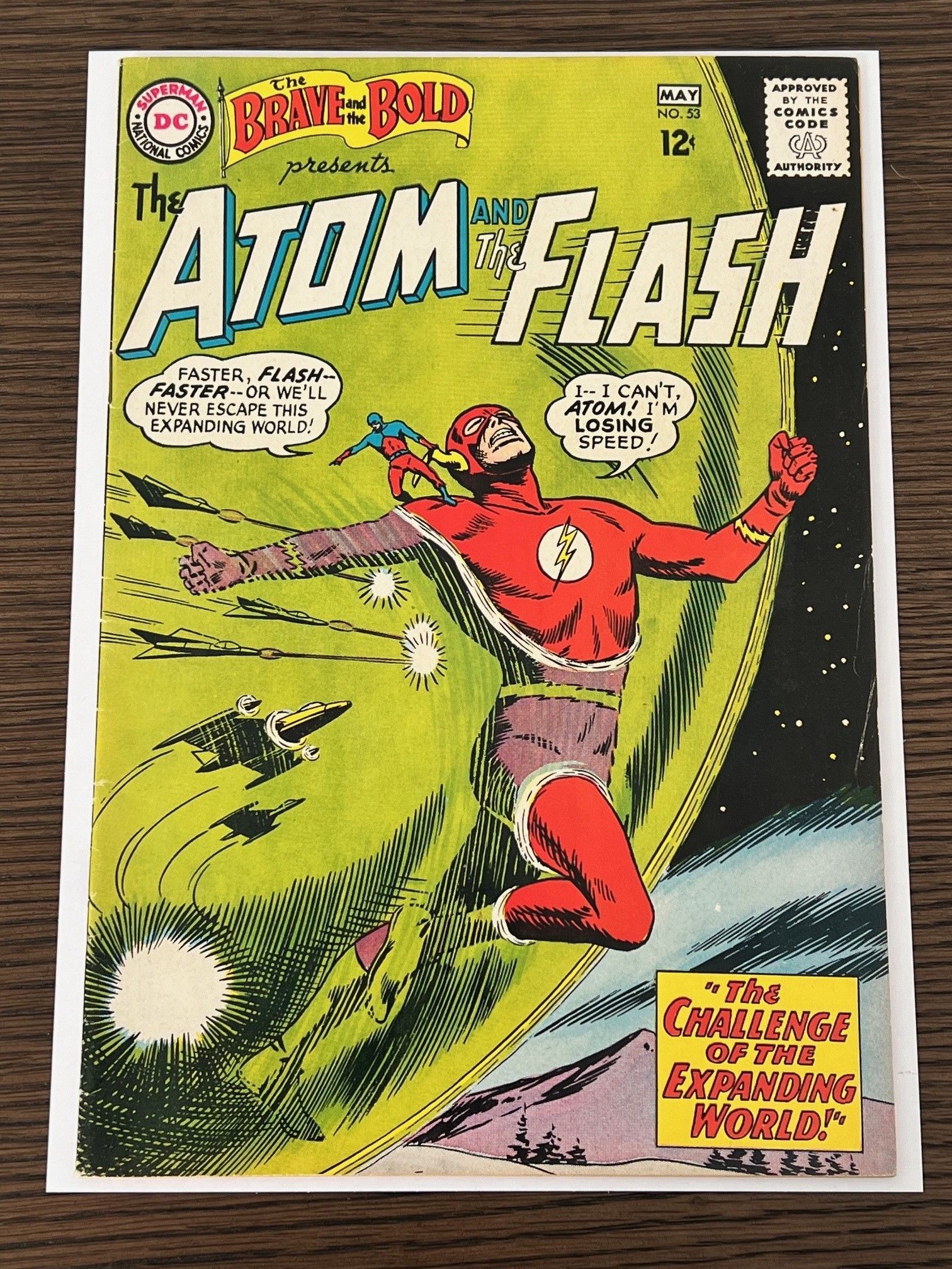 The Brave and the Bold #53 (1964). VF-. Atom & Flash by Toth. | Comic ...