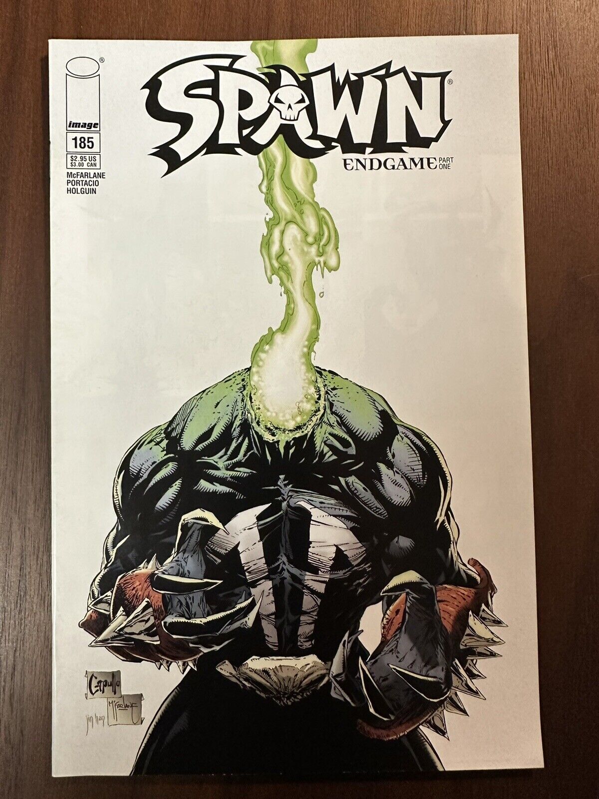 Spawn #185C FN/VF Greg Capullo Headless Variant, Death Of Al Simmons ...