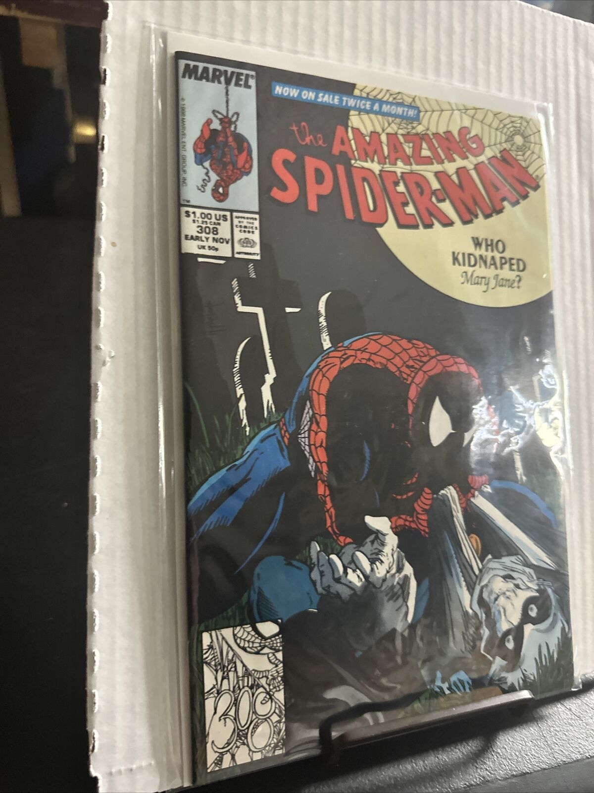 Amazing Spider-Man 308 Taskmaster Silver Sable Todd McFarlane MCU ...