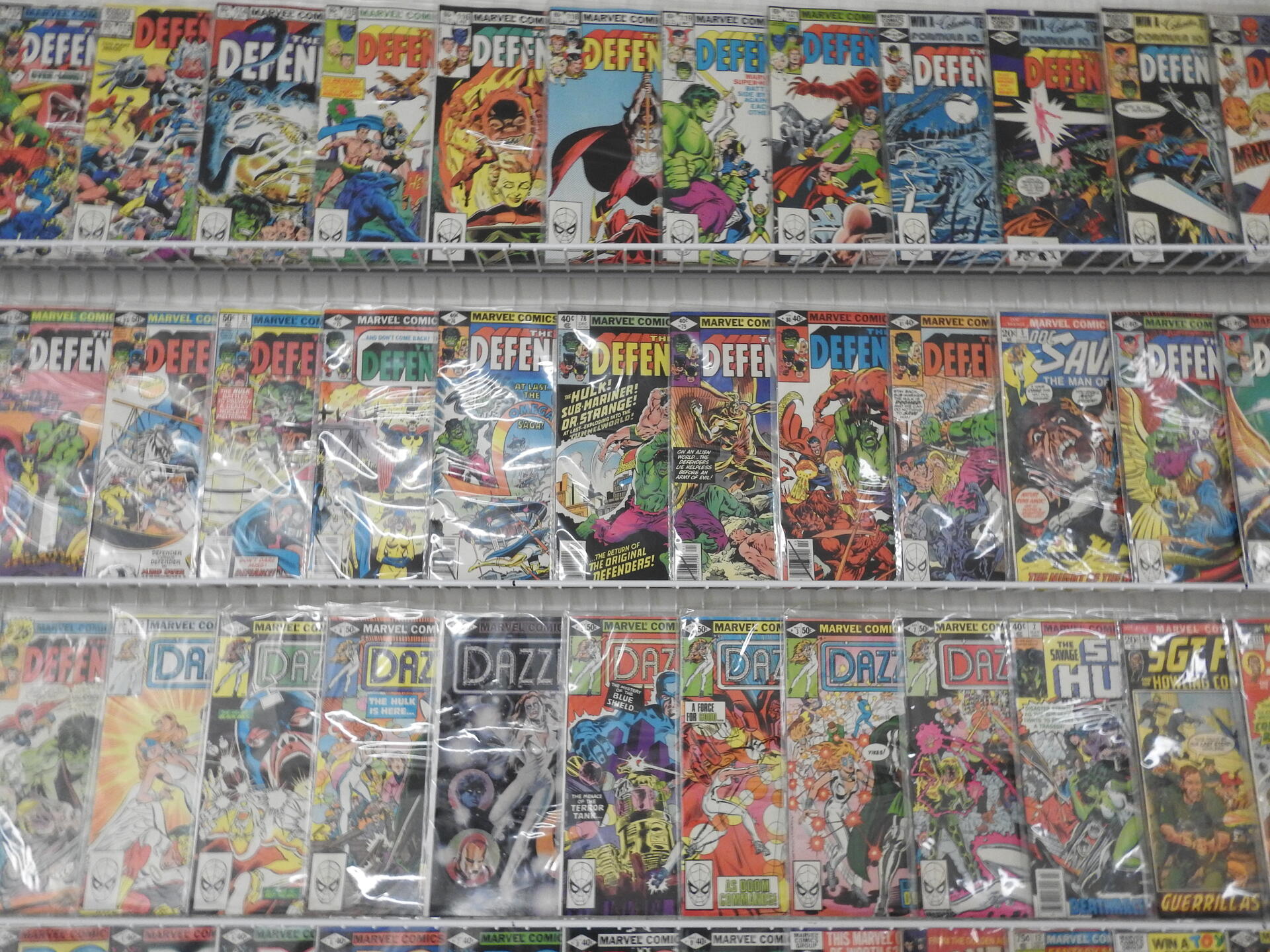 Huge Lot 160+ Comics W/ ROM, Hulk, Defenders, Fury+ Avg Fine+ Condition ...