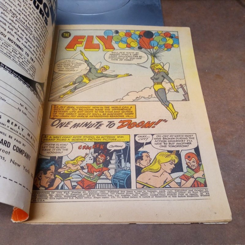 Adventures Of the Fly #30: Radio Comics: 1964 Silver Age Superhero ...
