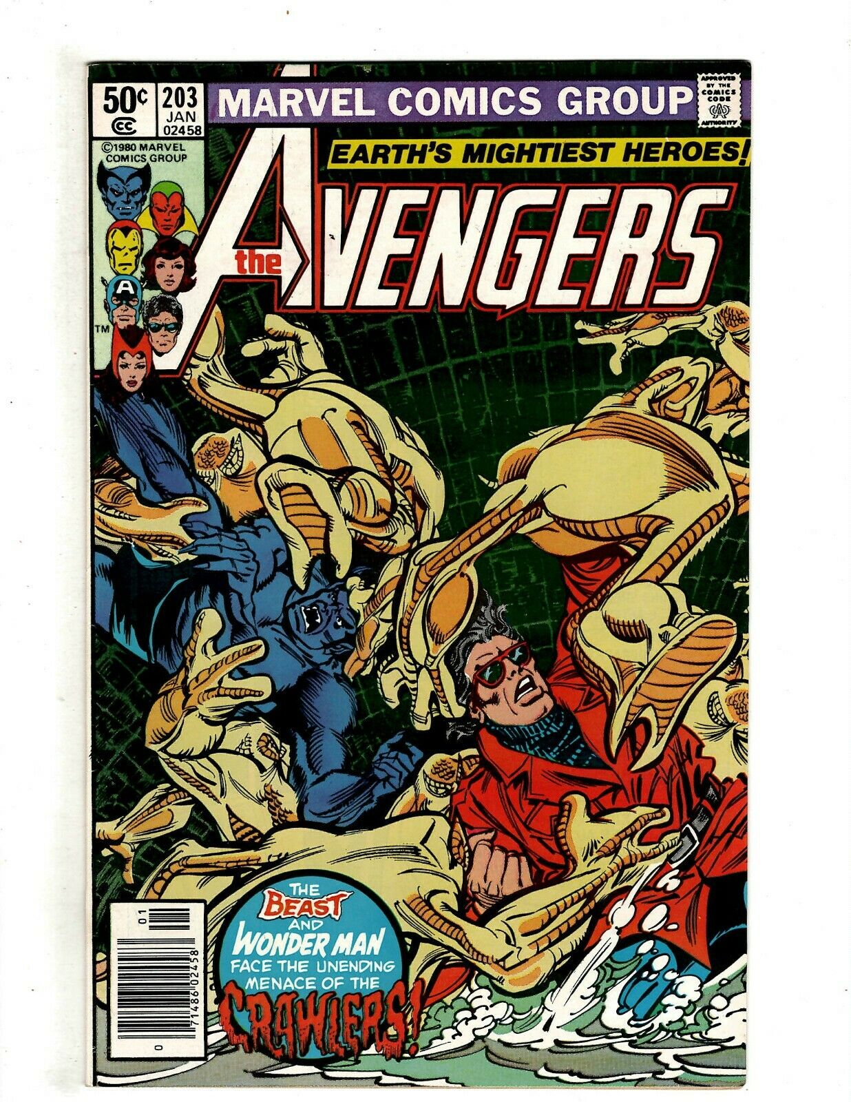 12 The Avengers Marvel Comics 201 203 204 206 208 217 221 222 230 232 ...