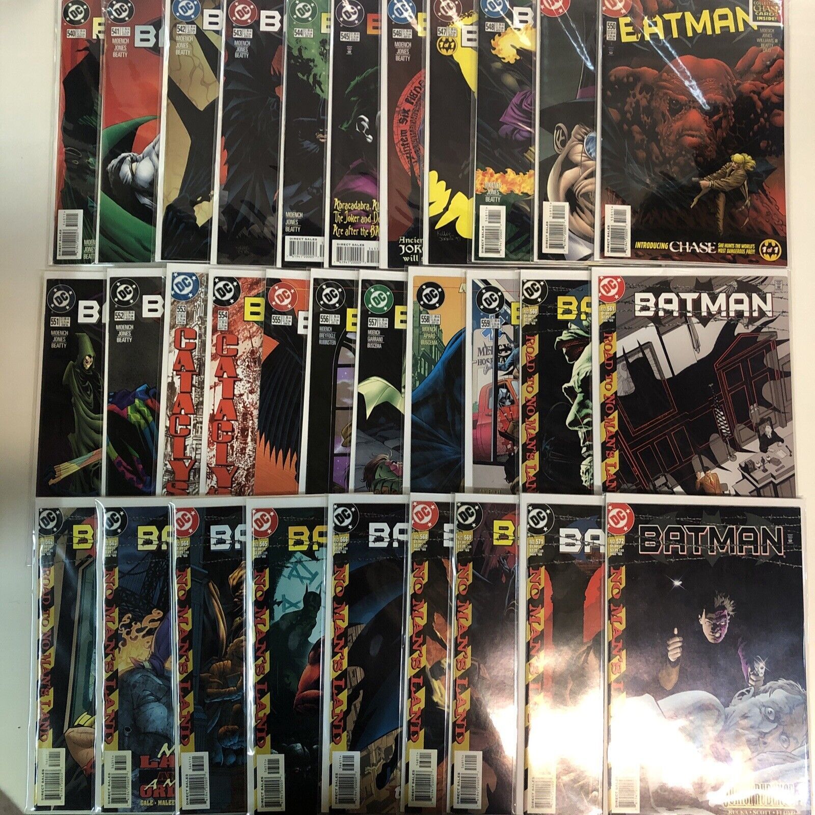 Batman (1990) Consequential Set # 445-572 (NM) DC Comics•Missing # 567 ...
