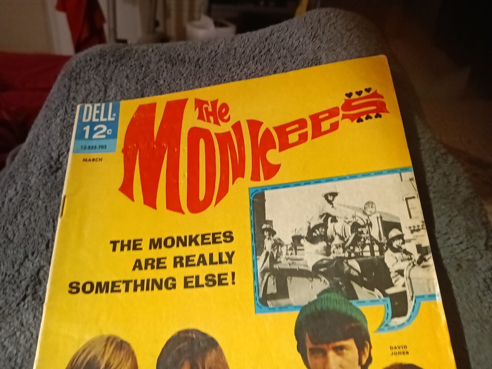 The Monkees #1 Dell Comics Comic Book 1967 Silver Age Music Photo Cover ...