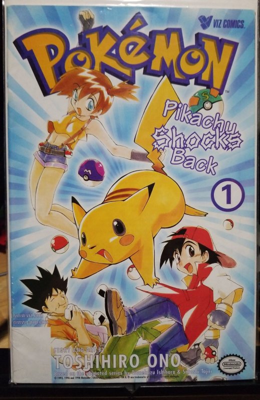 Pokemon: Pikachu Shocks Back #1 (1999) | Comic Books - Modern Age, Viz ...
