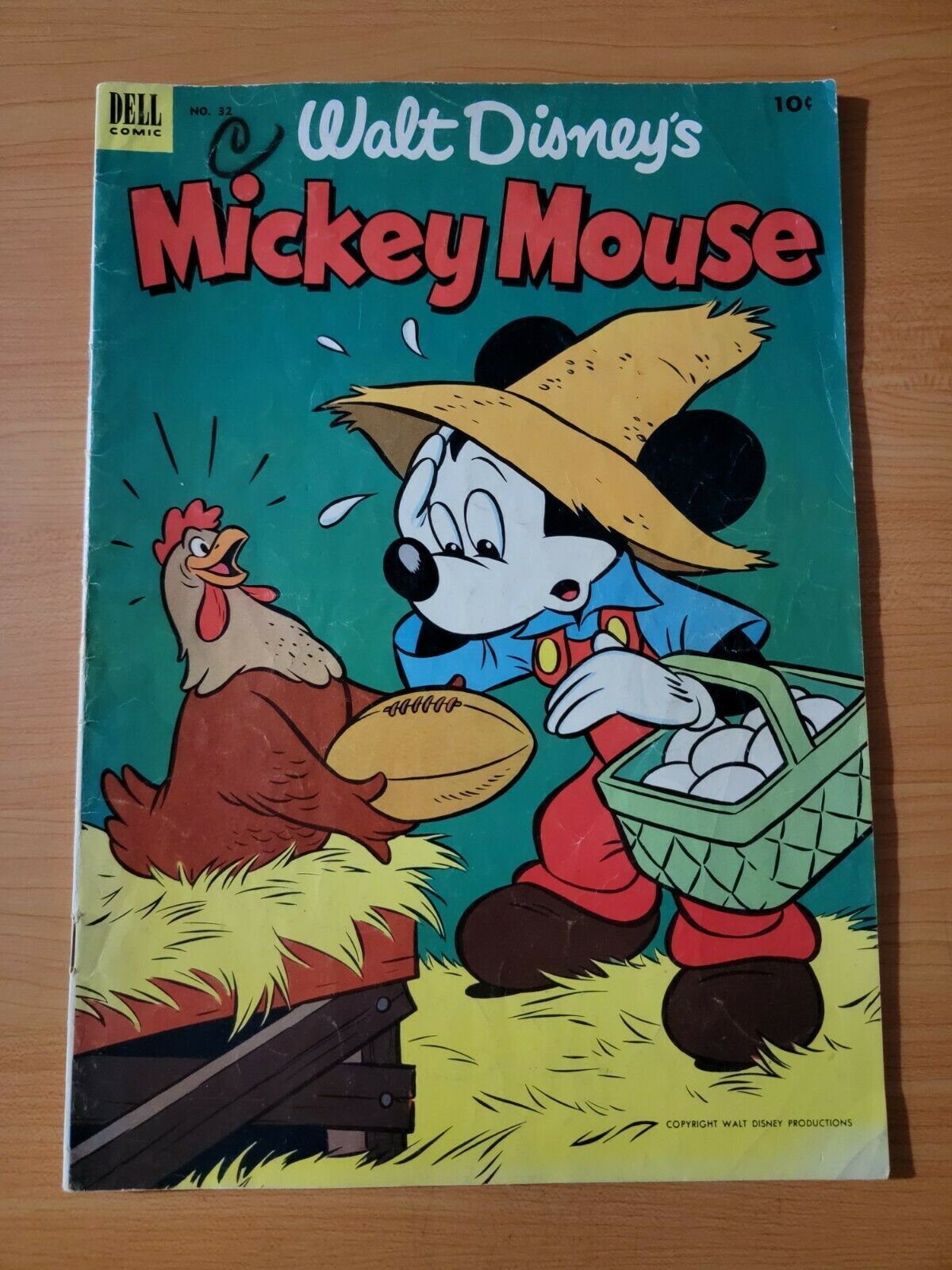Walt Disney's Mickey Mouse #32 ~ FINE FN ~ 1953 Dell Comics | Comic ...
