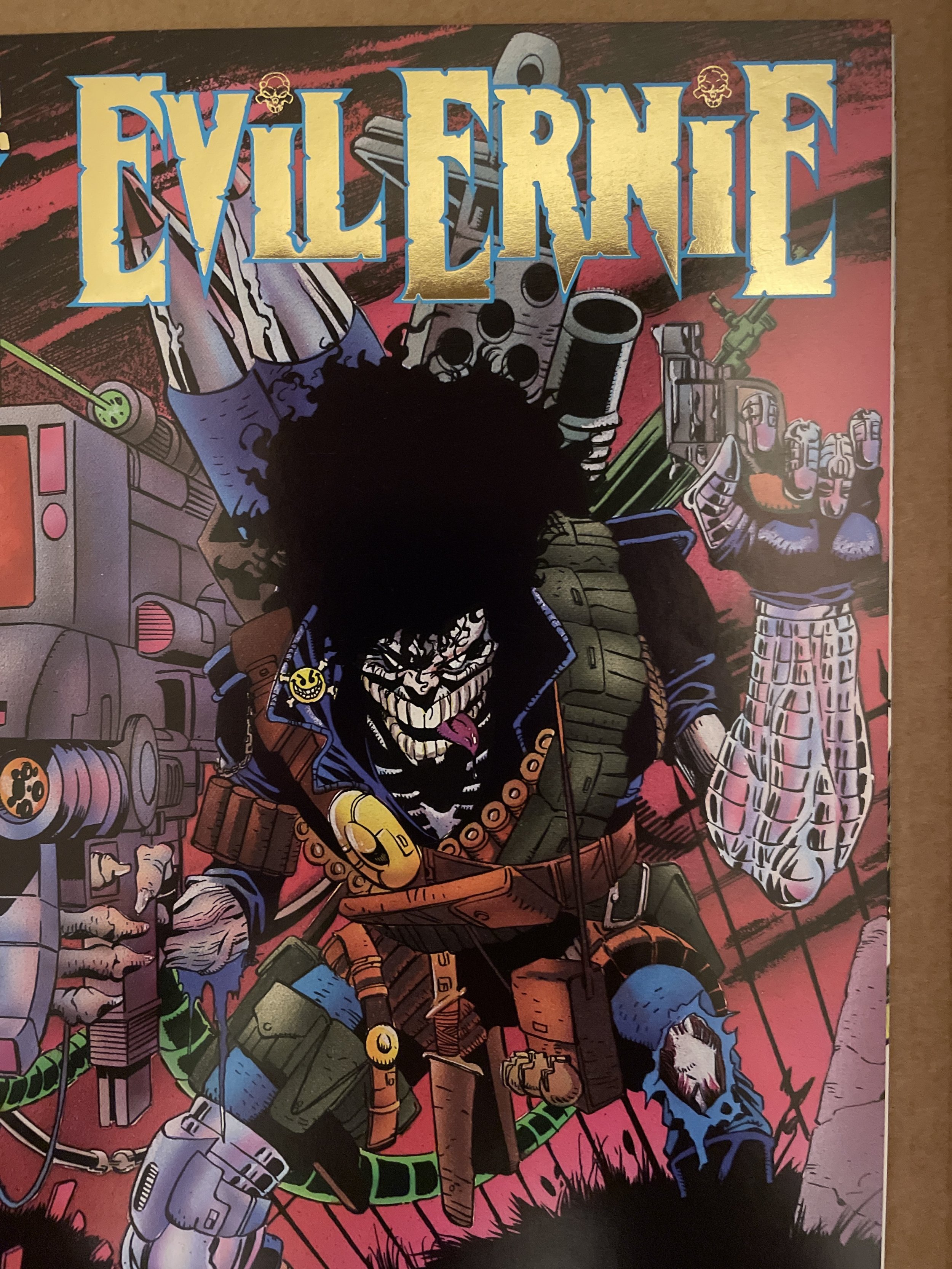 Evil Ernie: The Resurrection #1 (1993) VF Gold Foil Rare Special ...