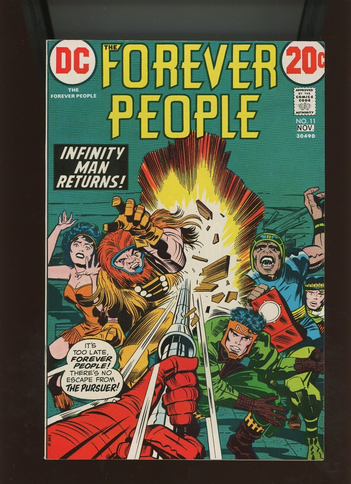 (1972) The Forever People #11: BRONZE AGE! KEY/LAST ISSUE! DEVILANCE ...