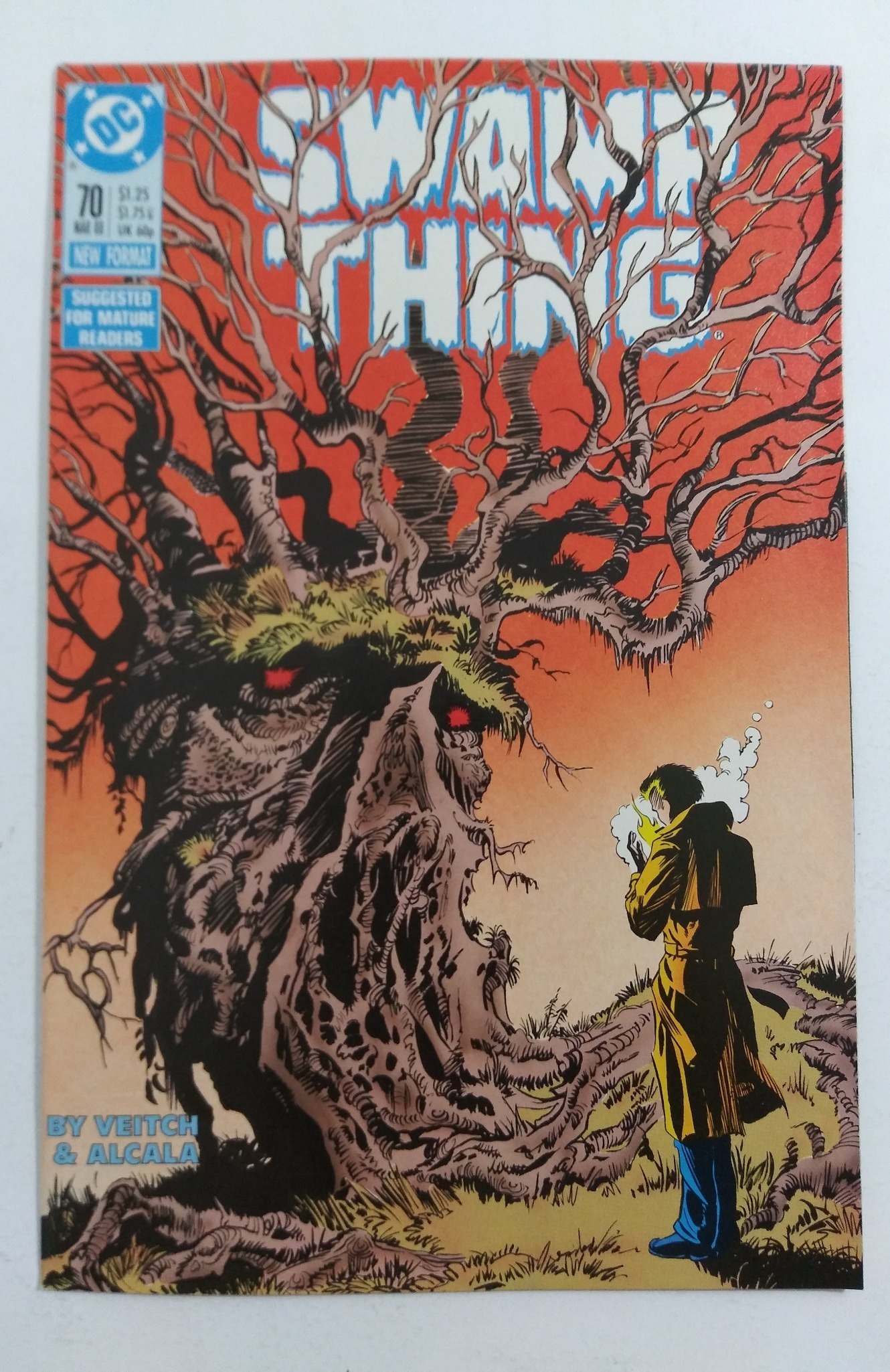 Swamp Thing #70 John Constantine Copper Age DC Horror | Comic Books ...